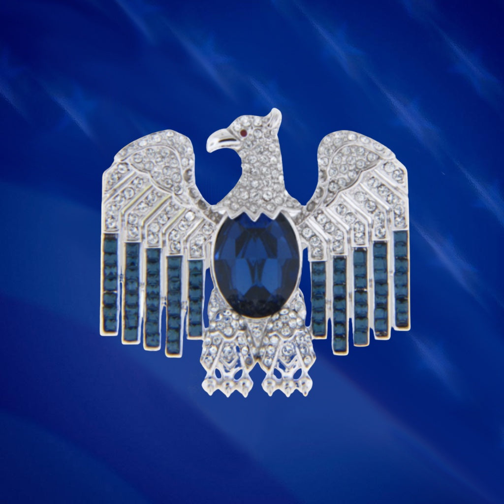 Sapphire Crystal Eagle – Ann Hand