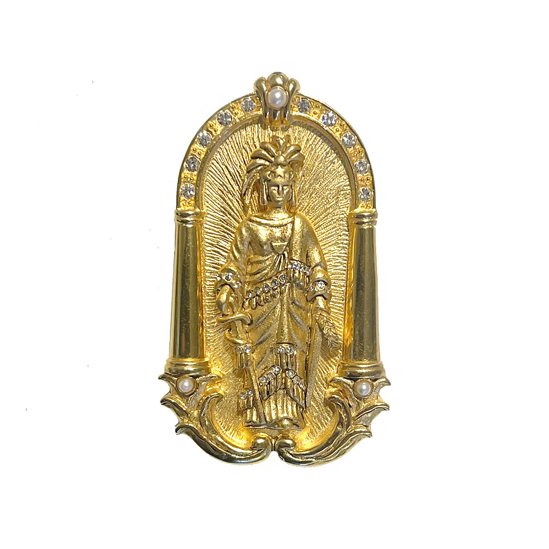 Lady Freedom Stands For US Pin – Ann Hand
